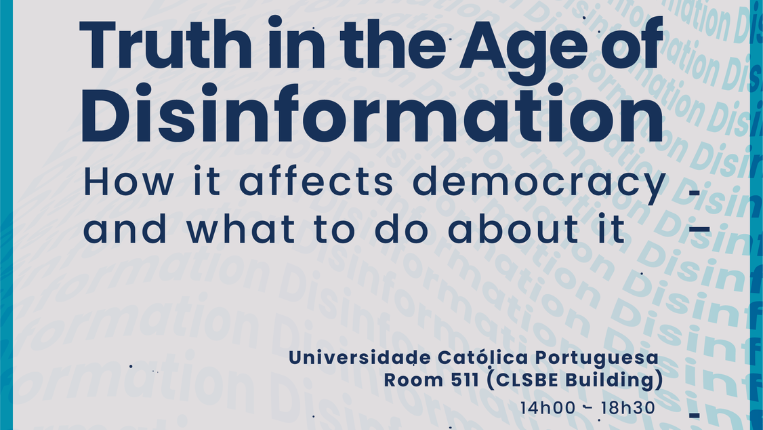 Conferência "Truth in the Age of Disinformation" | FCH-Católica