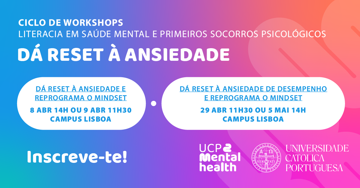 UCP2 Mental Health Workshops | Workshop 2 - Reset Your Anxiety – Session 2.2. “Reset Performance ...